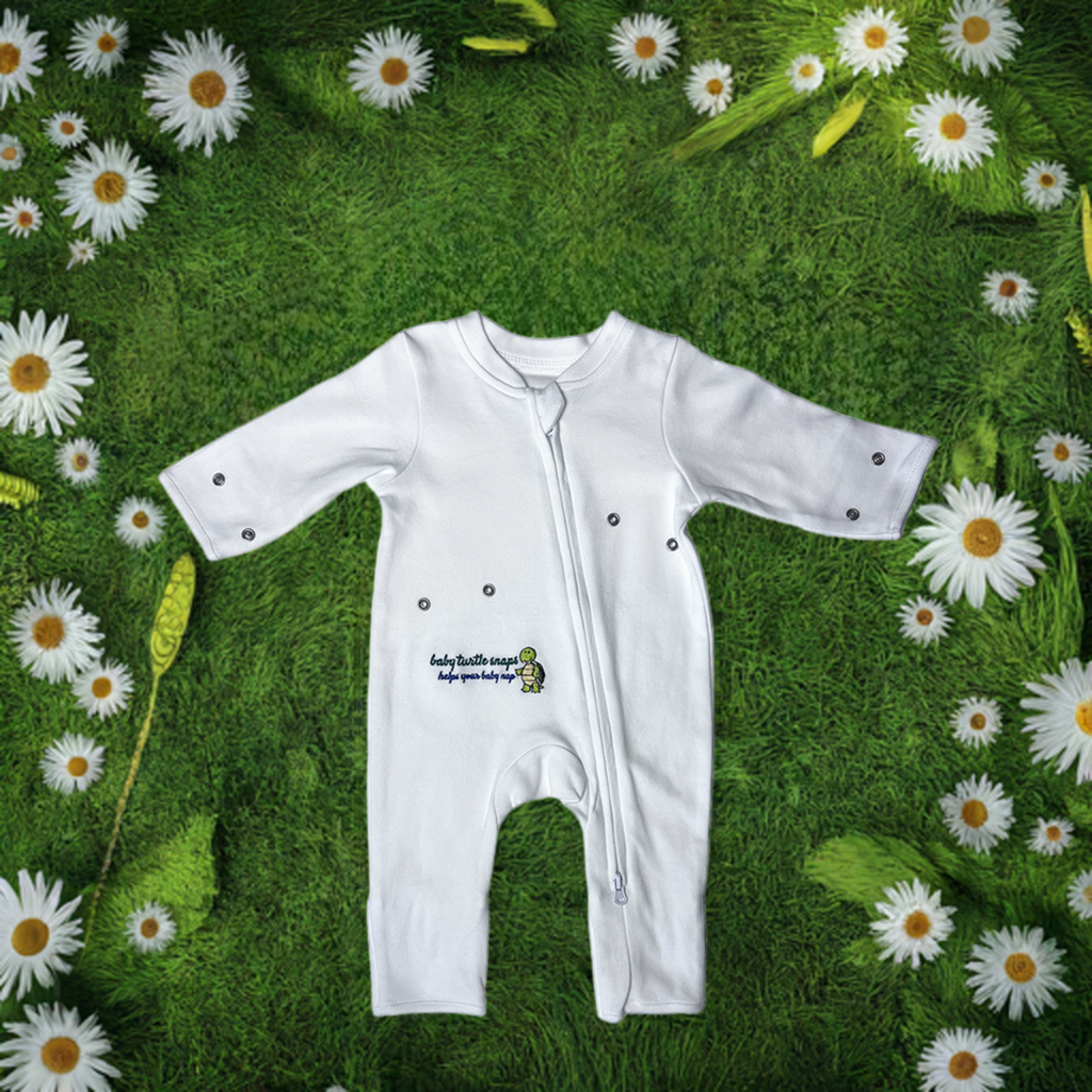 Baby Turtle Snaps - Swaddle with our Onesie